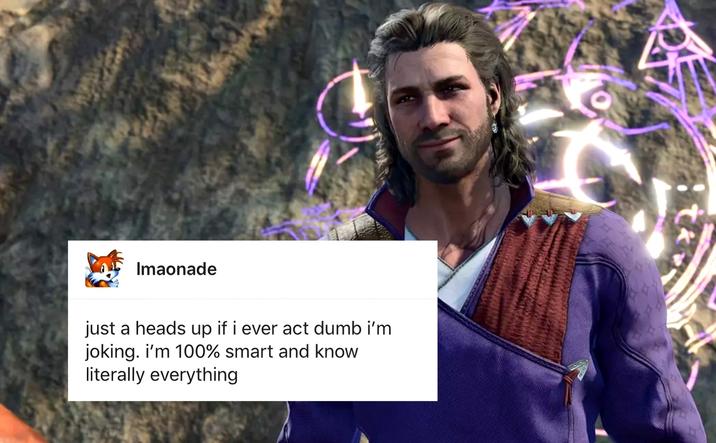 Gale Is Not Dumb | Baldur's Gate 3 Characters as Tumblr Posts | Know ...