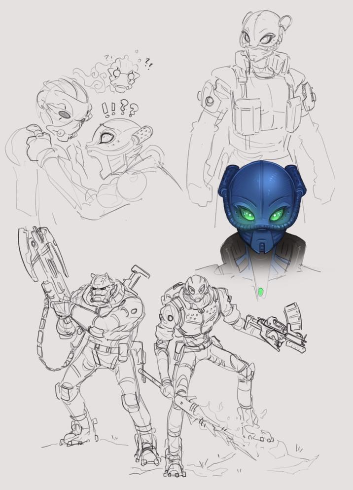 Inika doodles by Ruben Menzel | Bionicle | Know Your Meme