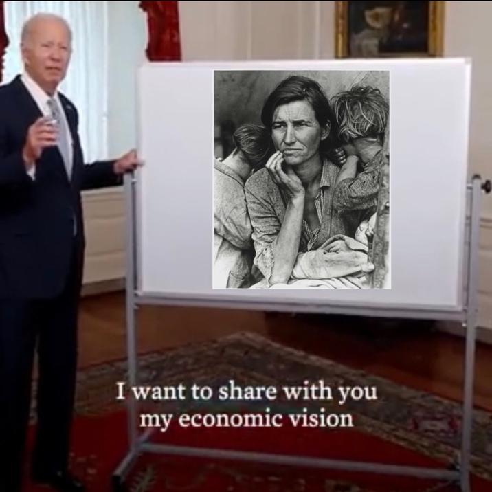 Great Depression Woman | I Want To Share With You My Economic Vision ...