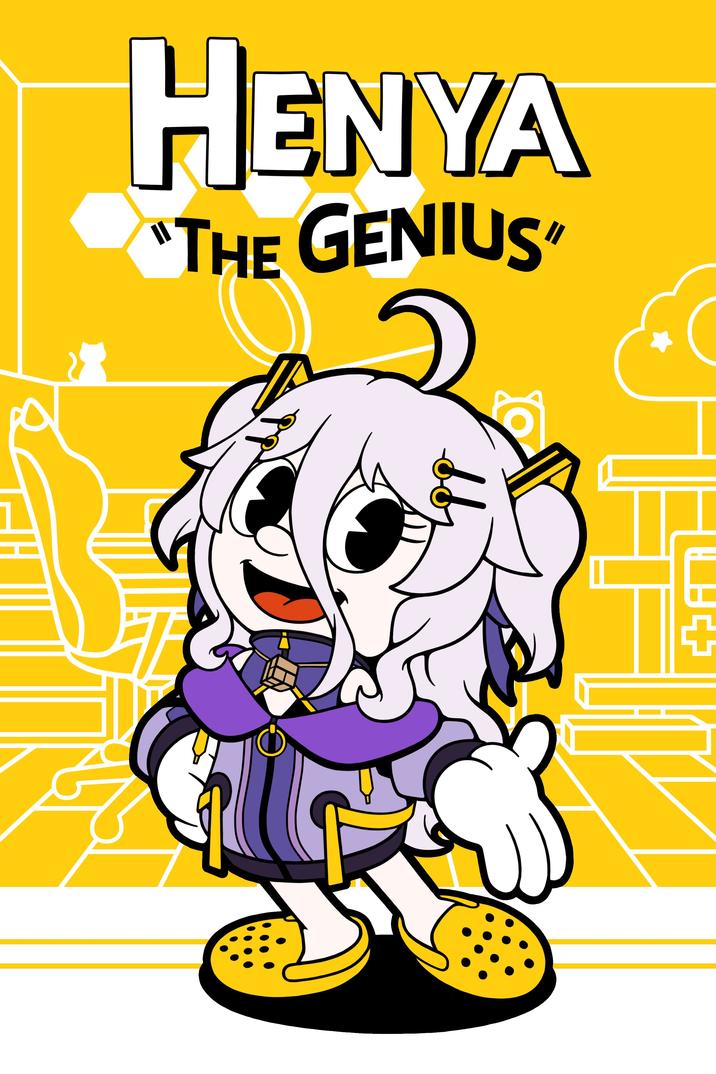 It was kinda rushed at first, so this is the updated version. | Henya the Genius | Know Your Meme