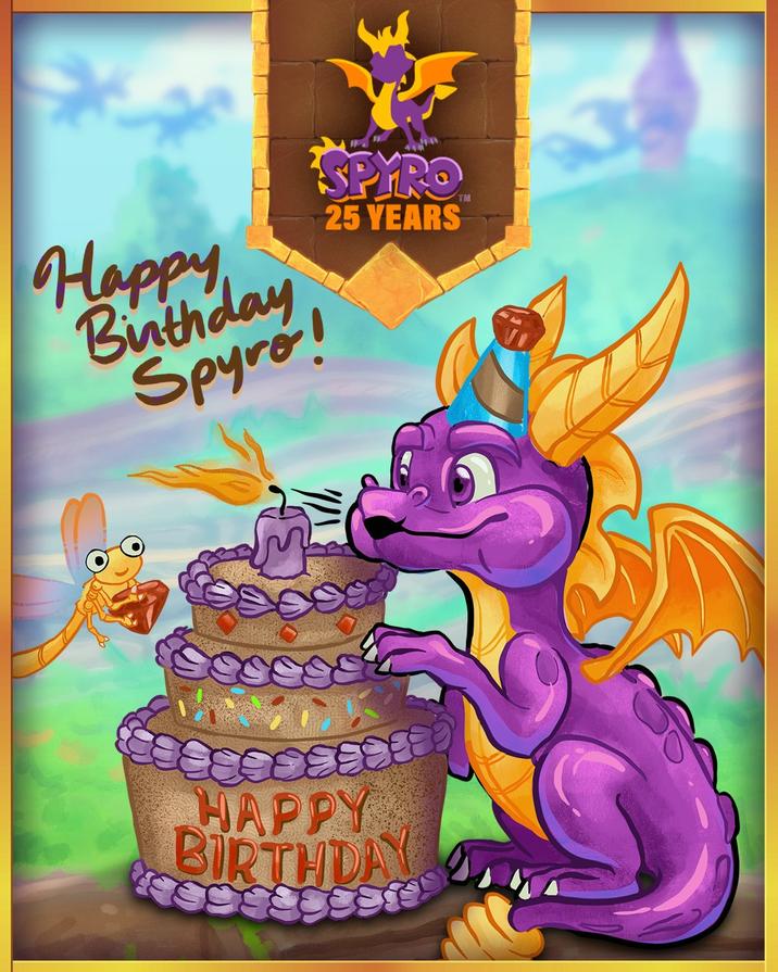 Happy Birthday Spyro! | Spyro the Dragon | Know Your Meme