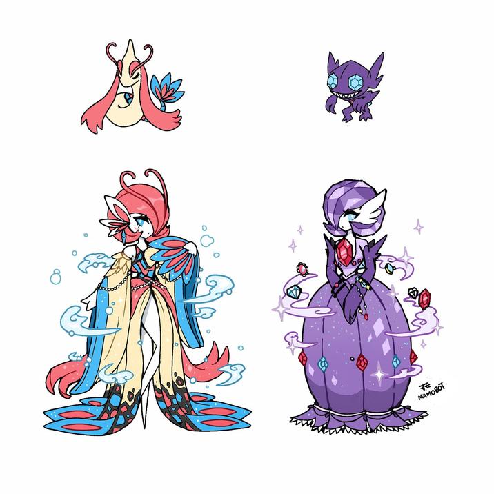 milotic // sableye | Pokéfusion / Pokémon Fusion | Know Your Meme