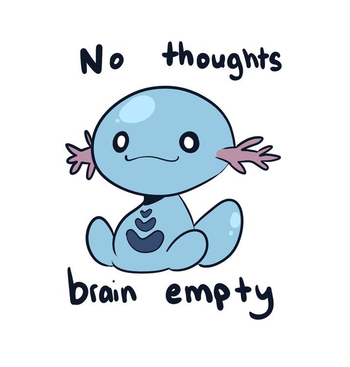 No thoughts, brain empty 🧠 | Pokémon | Know Your Meme