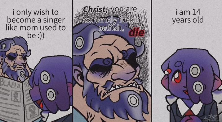 A normal past regular interaction between Shiver and their dad Shinu ...