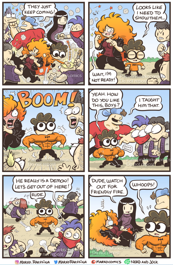 Nerd and Jock 222 | Nerd and Jock | Know Your Meme