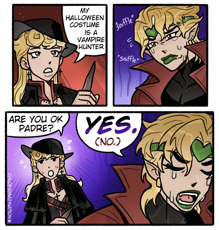 Brandos Halloween By Chloesimagination Jojos Bizarre Adventure Know Your Meme