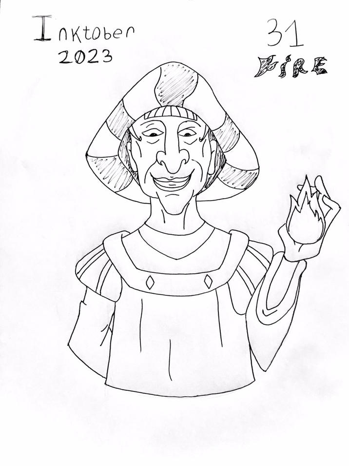 Inktober 2023 - Fire | Inktober | Know Your Meme