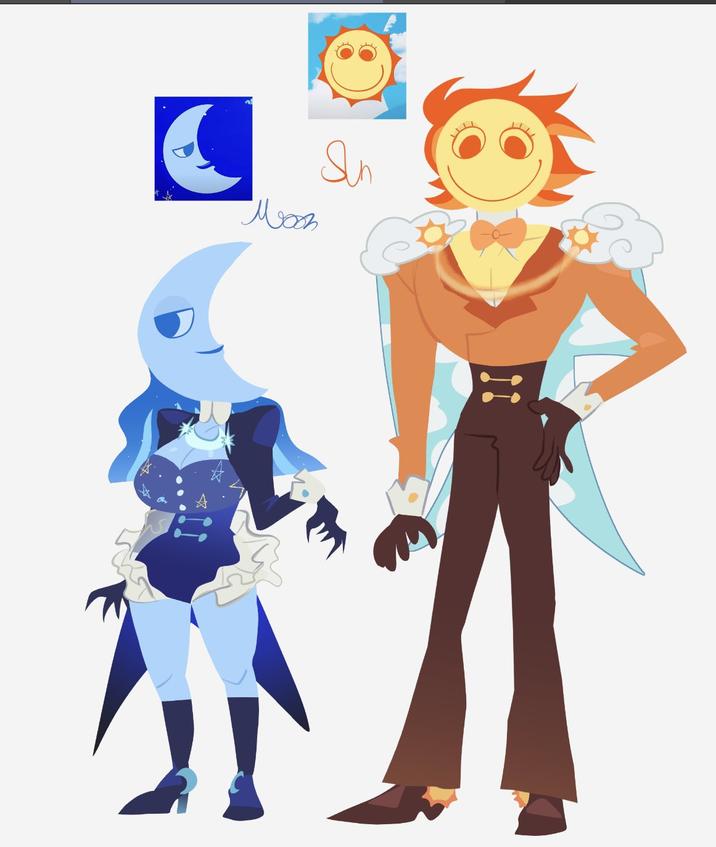 The Moon and the Sun . . . | The Amazing Digital Circus | Know Your Meme