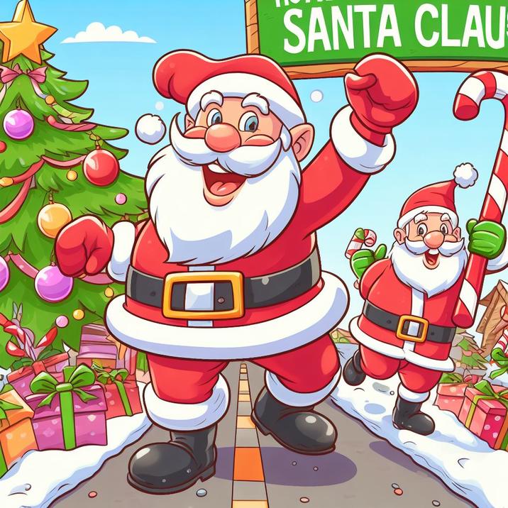 Here Comes Santa Claus, Here Comes Santa Claus, Right Down Santa Claus ...