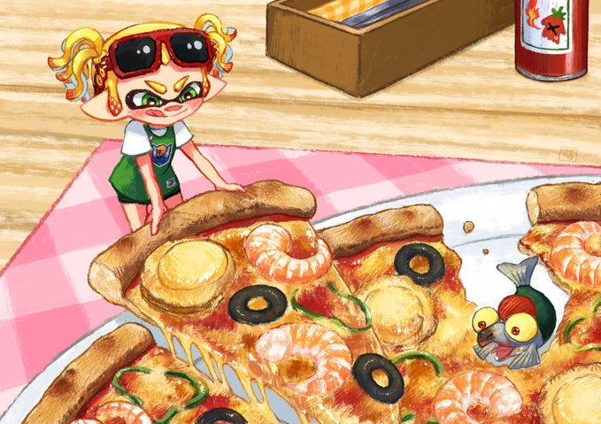 They Got a Big Pizza | Splatoon | Know Your Meme