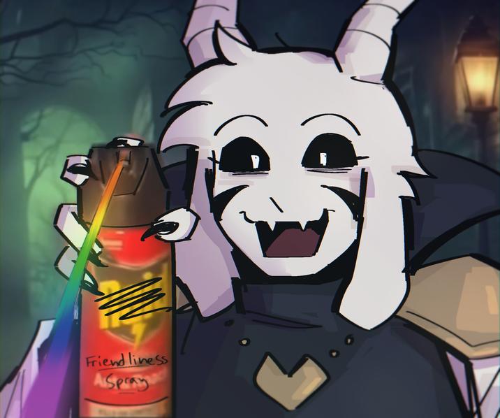 hm yes asriel is the best character | Victor Van Dort Spraying Raid and ...