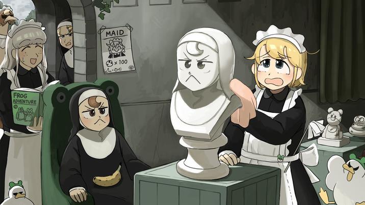 1017. She was sold. | Little Nuns / Nuns And Ducks | Know Your Meme