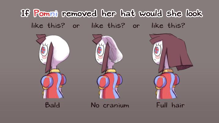 Don't mind me, just conducting a Pomni science experiment in my free ...