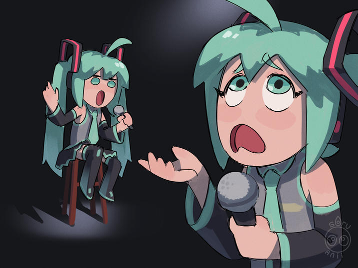 85. "She's out of our hairrrrrr" | Hatsune Miku / Vocaloid | Know Your Meme