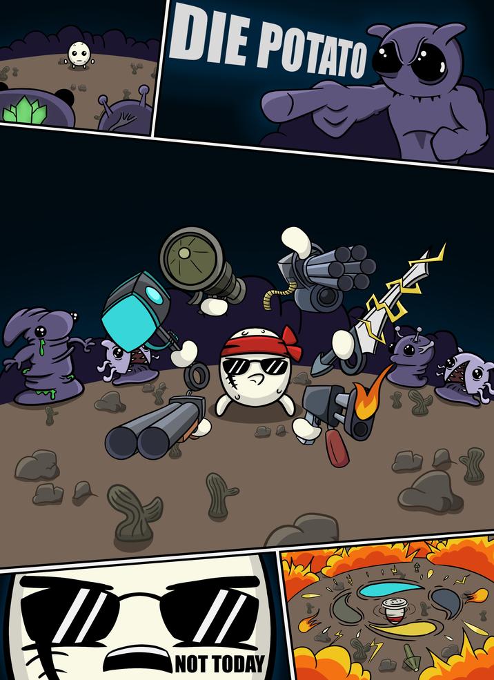 Brotato's story in a nutshell | Gaming | Know Your Meme