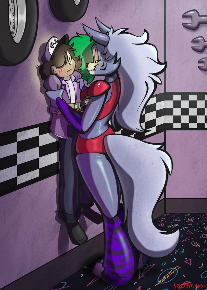 Warning Be Sure That Your Roxanne Wolf Unit Is Fully Powered Down Before Co Know Your Meme