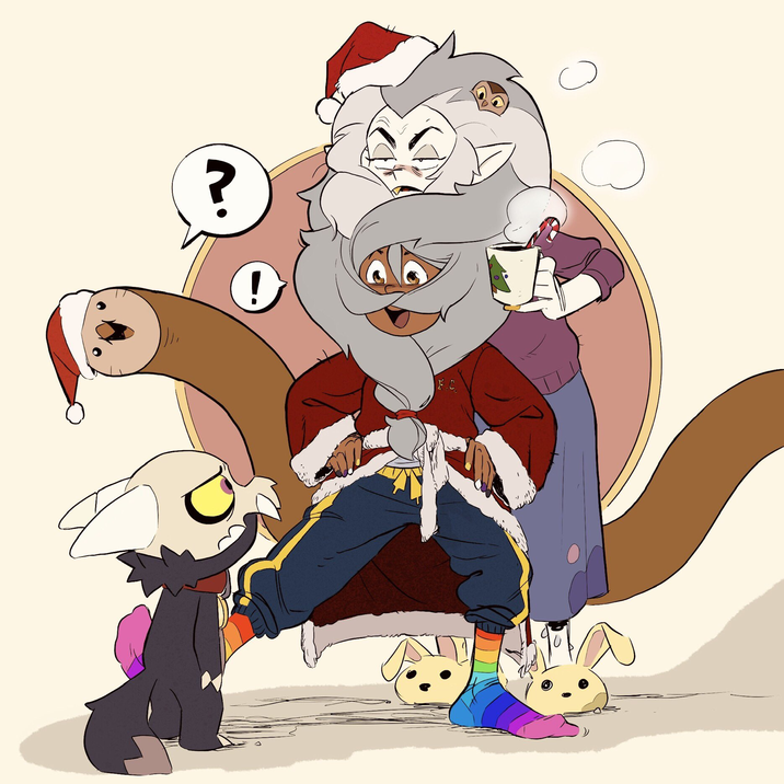 Santa Claws | The Owl House | Know Your Meme