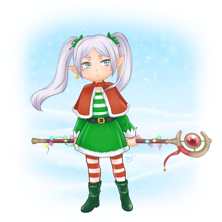 Little Christmas Elf | Frieren: Beyond Journey's End | Know Your Meme