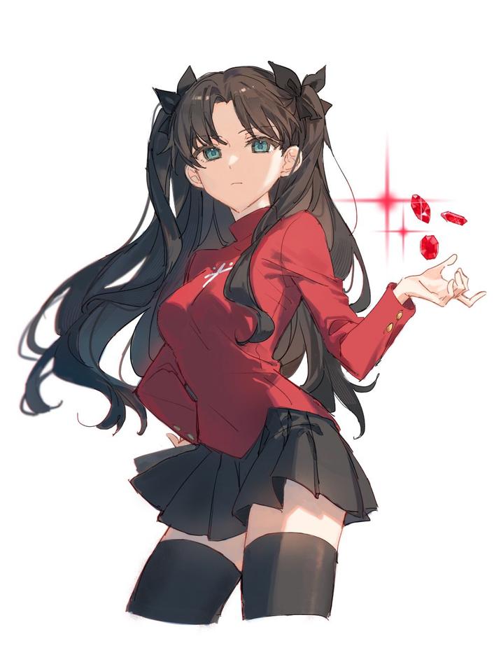 Rin Tohsaka by つばめ | Fate (Type-Moon) | Know Your Meme