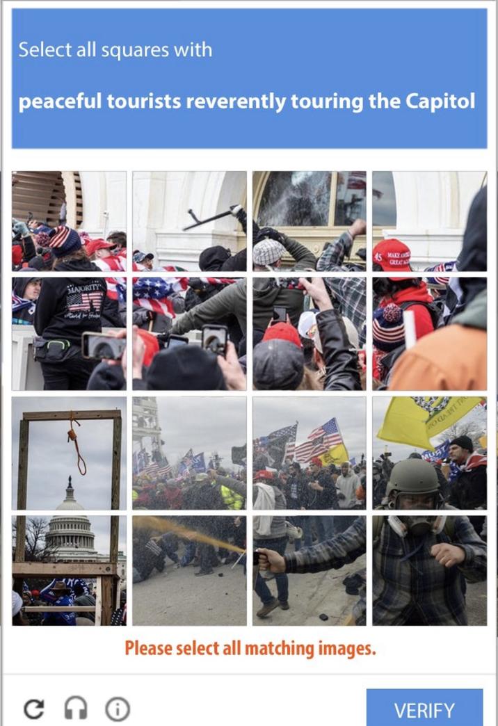 Select the squares with peaceful tourists | Know Your Meme