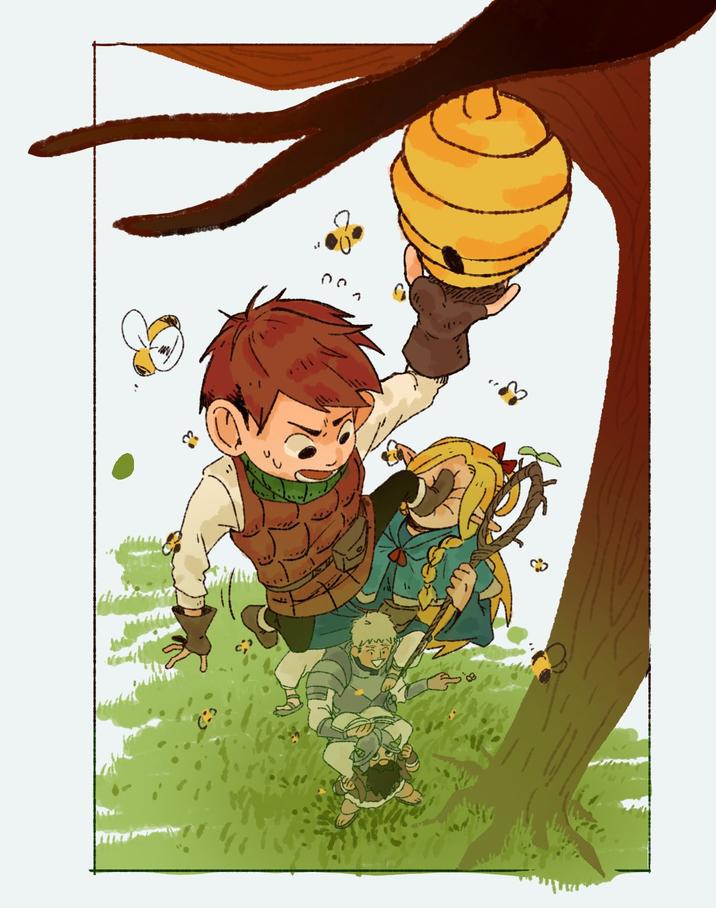 Class doodle | Delicious In Dungeon / Danjon Meshi | Know Your Meme