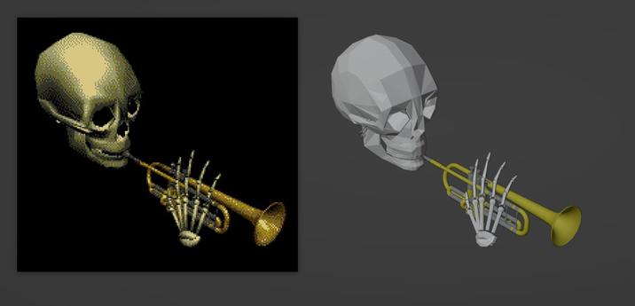 So... I managed to find both the skull and the hands from the Skull ...