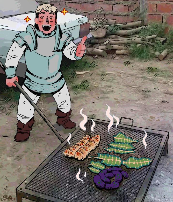 senshi took this photo | Delicious In Dungeon / Danjon Meshi | Know ...