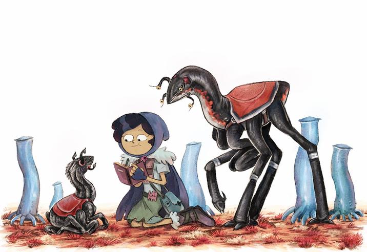 The Calamity Box is a portal to many worlds... (art by Alex Ries ...