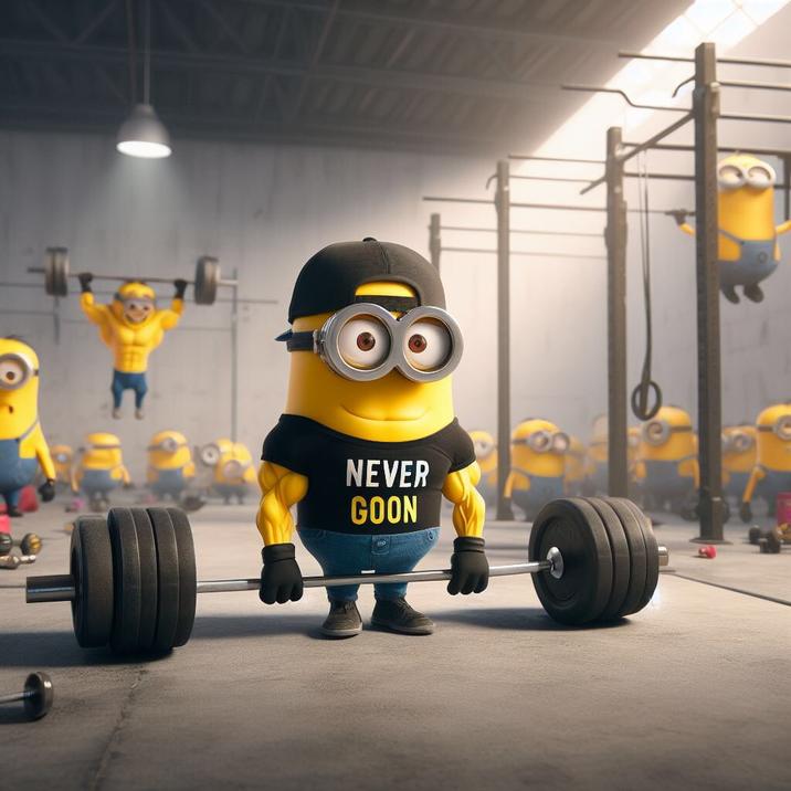 Never Goon Minion At The Gym Never Goon Know Your Meme