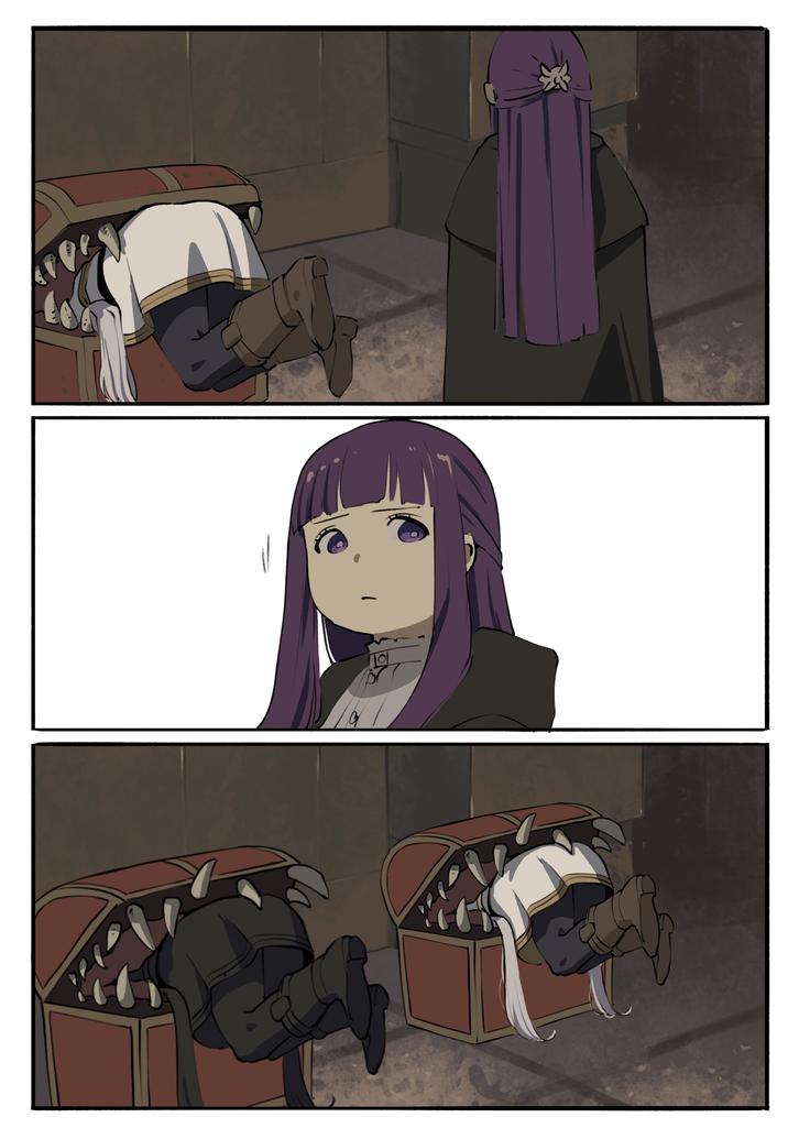 「完璧な複製体」 Frieren Stuck In Mimic Chest Know Your Meme