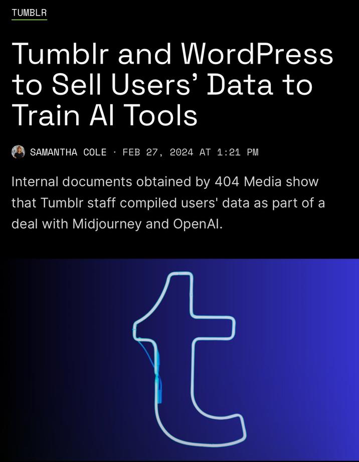 what's everyone's problem they sell our art without giving us a single penny for an ai who ...