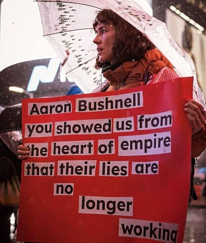 Sign of the times. | Aaron Bushnell's Self-Immolation Protest | Know ...