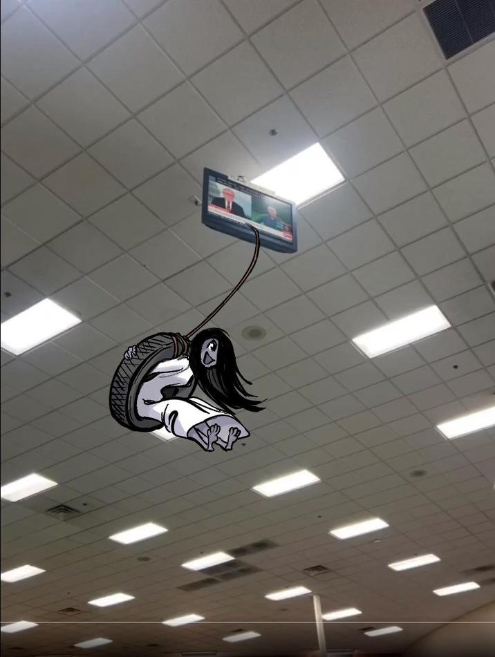 congratulations, you played yourself | Sadako Ceiling TV Redraws | Know ...