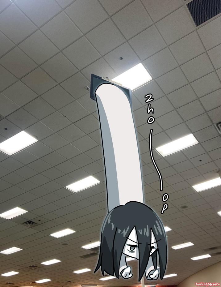 have this been considered | Sadako Ceiling TV Redraws | Know Your Meme