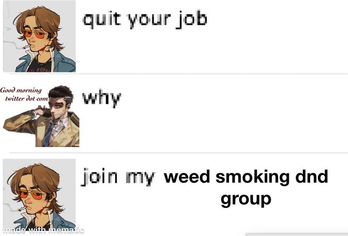 Quit Your Job. Join My Emo Band Just Roll With It | Quit Your Job. Join ...