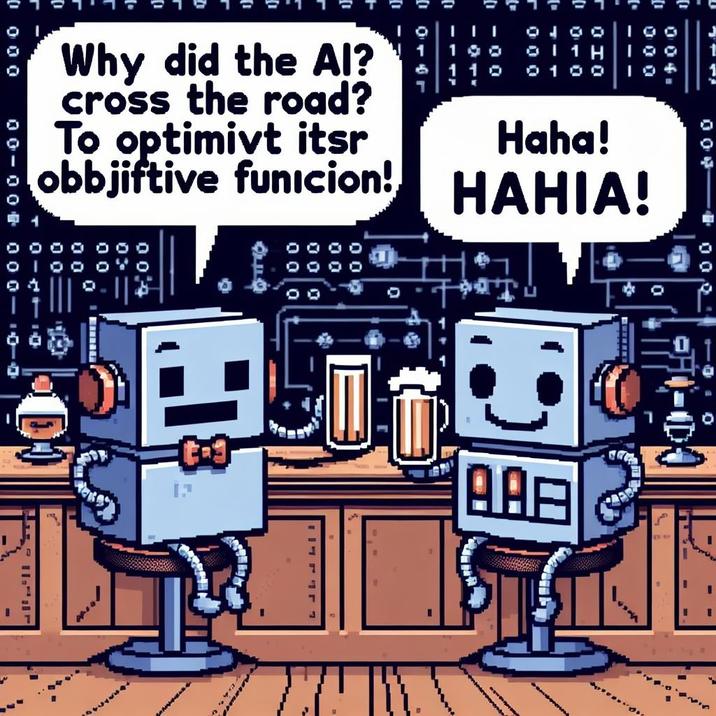 Robots At Bar | Memes Only An AI Will Understand | Know Your Meme