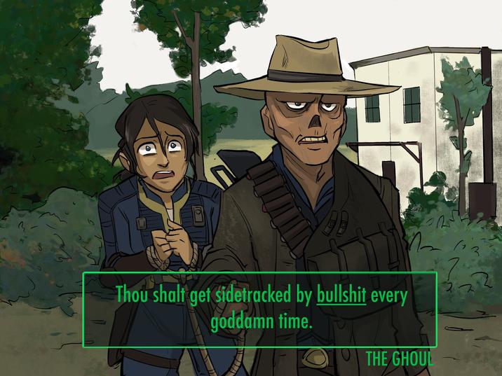 The Wasteland Golden Rule | Fallout (TV Series) | Know Your Meme