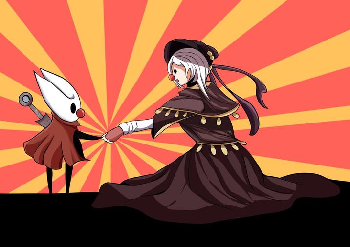 Clown fanbases | Hollow Knight: Silksong Fans In Clown Makeup | Know ...