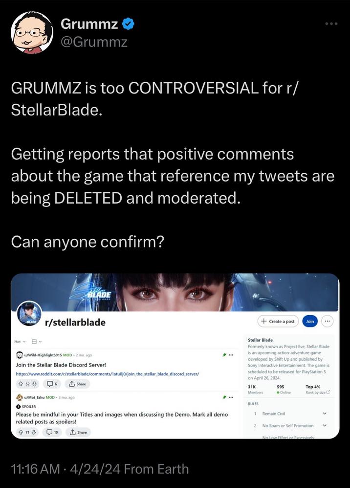 Too Controversial | Stellar Blade | Know Your Meme