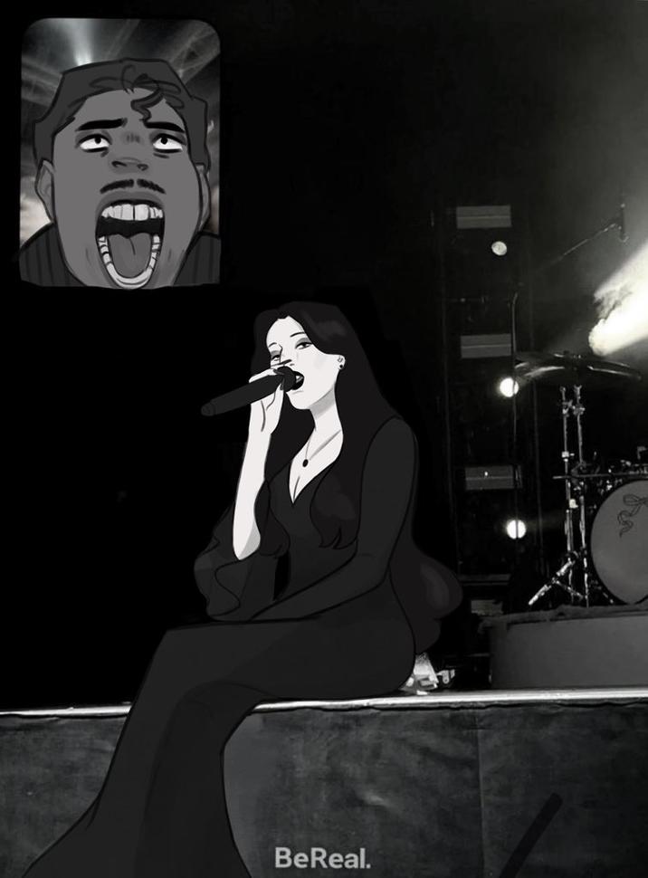 Artwork by @notdayle | Fan Screaming at Madison Beer Performance ...