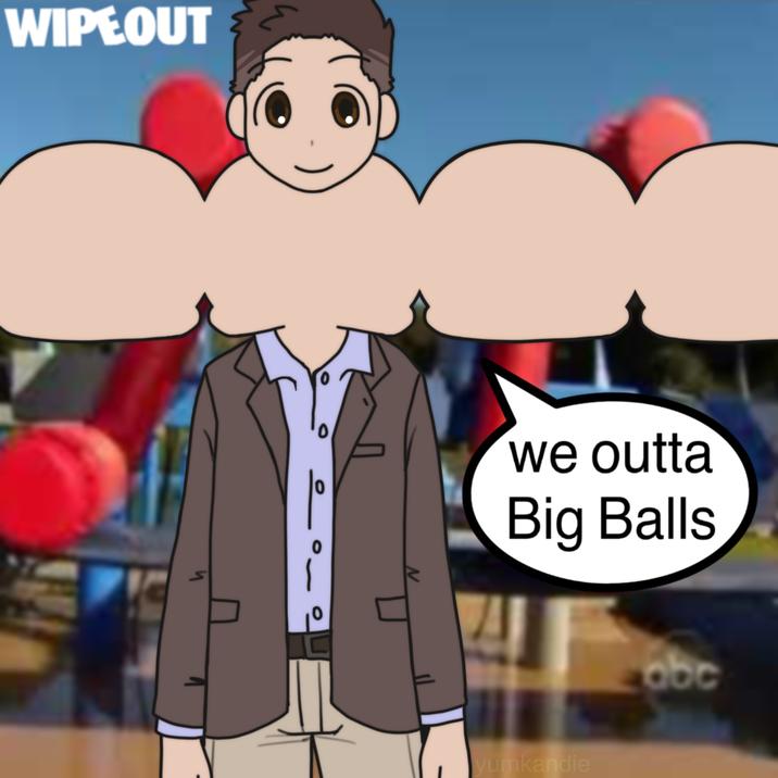 we outta Big Balls Wipeout (TV Series 2008-2014) | We Outta Tires ...