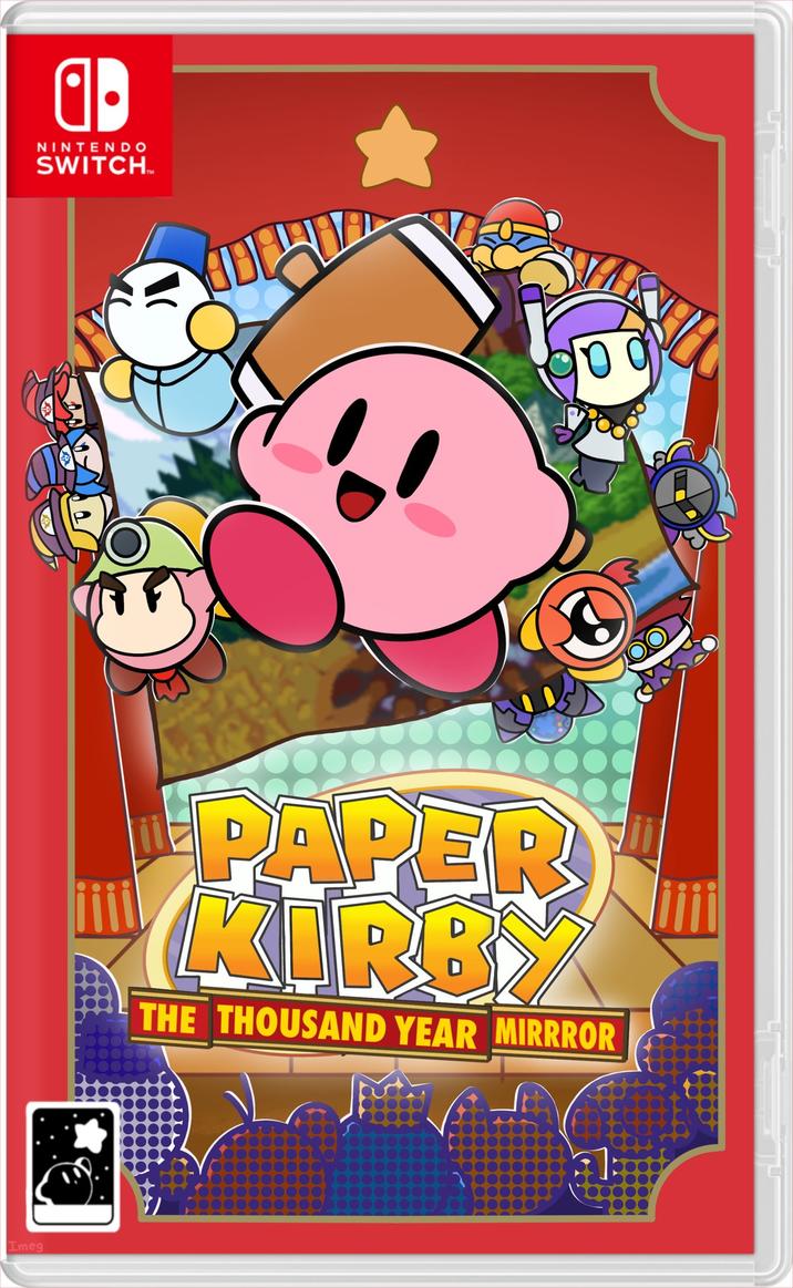 Paper Kirby: The Thousand Year Mirror (Switch) | Nintendo | Know Your Meme