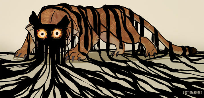 Artwork by @RootisTabootus | Govy's Dream Tiger | Know Your Meme