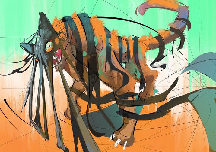 Artwork by @chocorivarts | Govy's Dream Tiger | Know Your Meme
