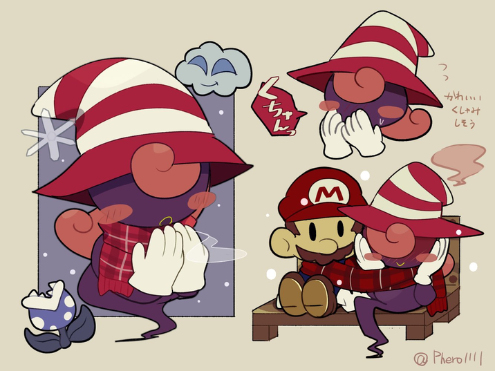 ️ 微マリビビ By Phero1111 Vivian Paper Mario Know Your Meme