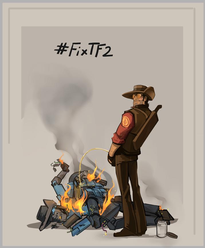 Fix TF2 Sniper Pissing on Bots | Save TF2 / Fix TF2 | Know Your Meme