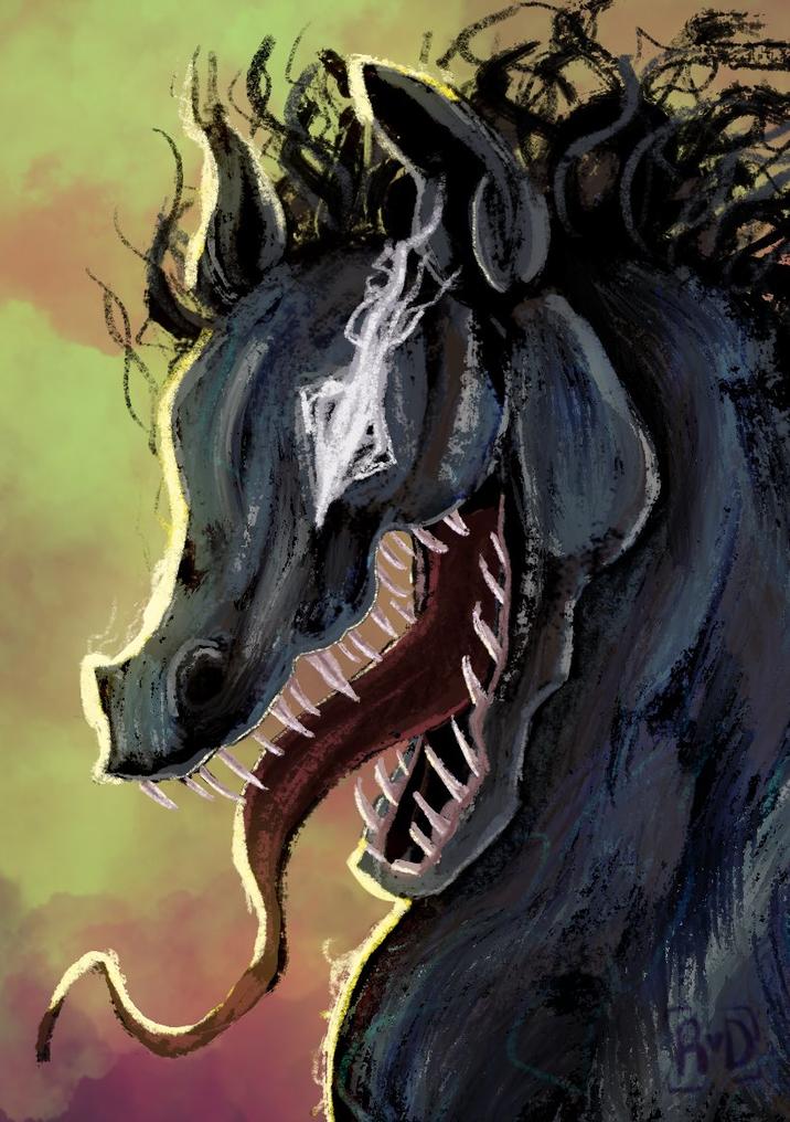 Fan Art | Venom Horse | Know Your Meme