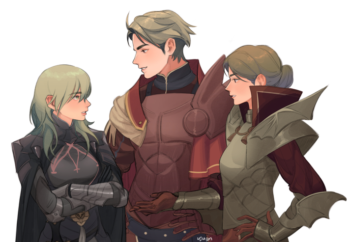 edelgard's green team - by ujugn | Fire Emblem: Three Houses | Know ...
