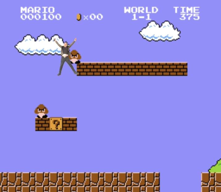 Elon Musk dies to Goomba | Elon Musk's Awkward Jump Torture Edits ...