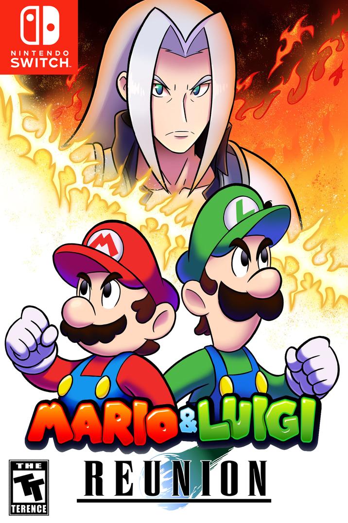 Alternate Box art for Mario & Luigi dropped | Know Your Meme